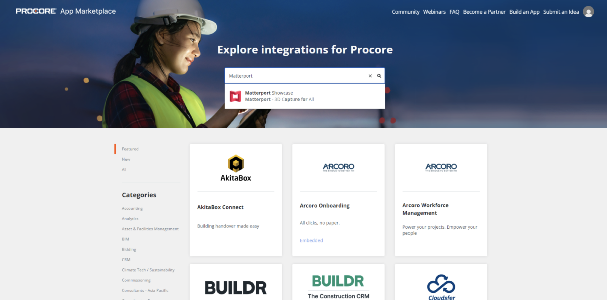 How to Open Your Matterport 3D Spaces in Procore