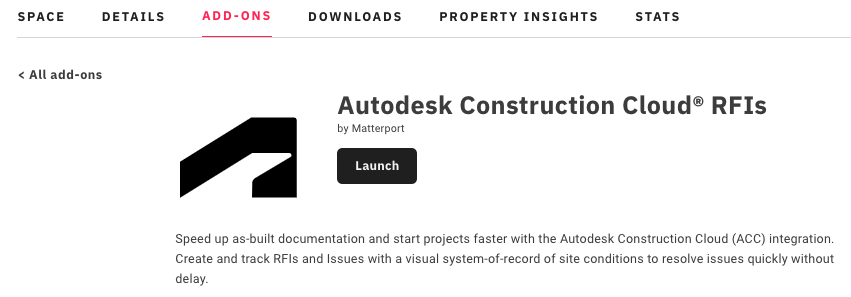 Integration with Autodesk Construction Cloud