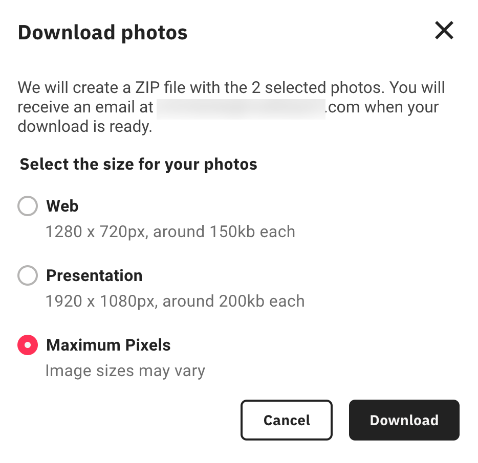 Download a 2D Snapshot/Photo