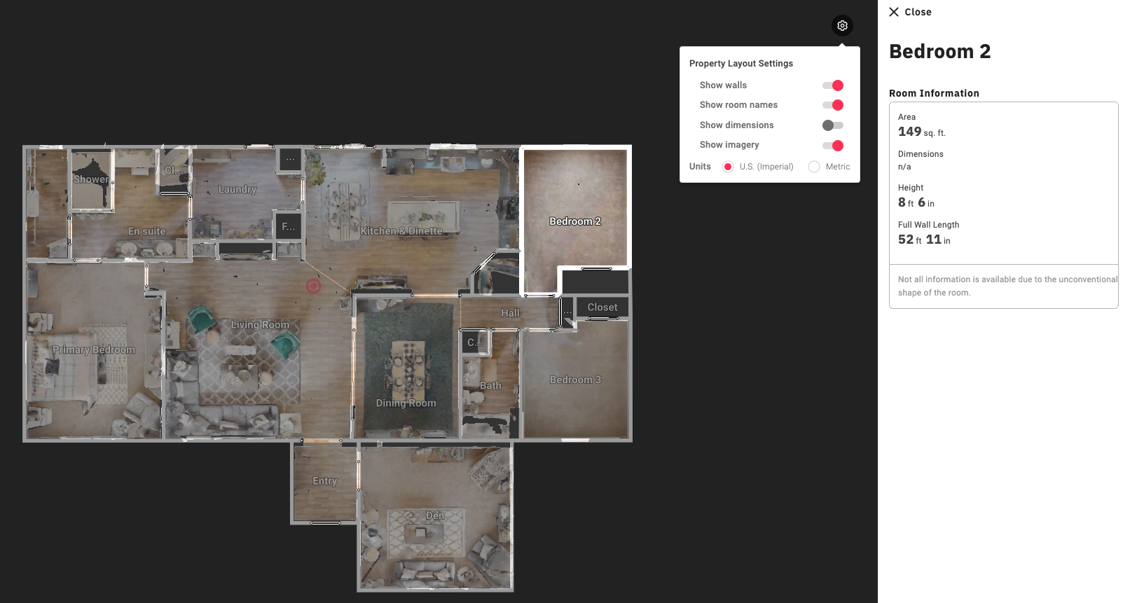 Share Property Layout with Showcase Viewers