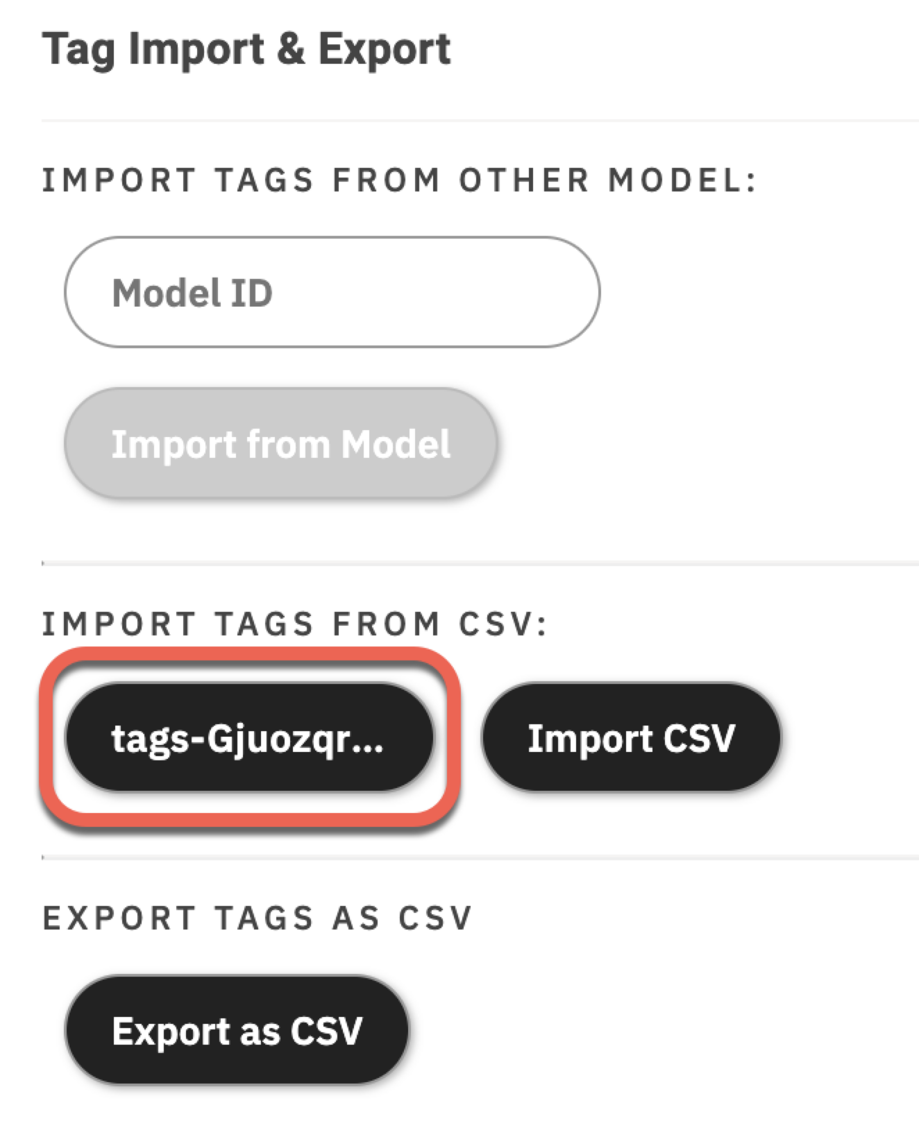 Import Tags From One Model to Another