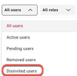 Invite a New Collaborator to Your Organization