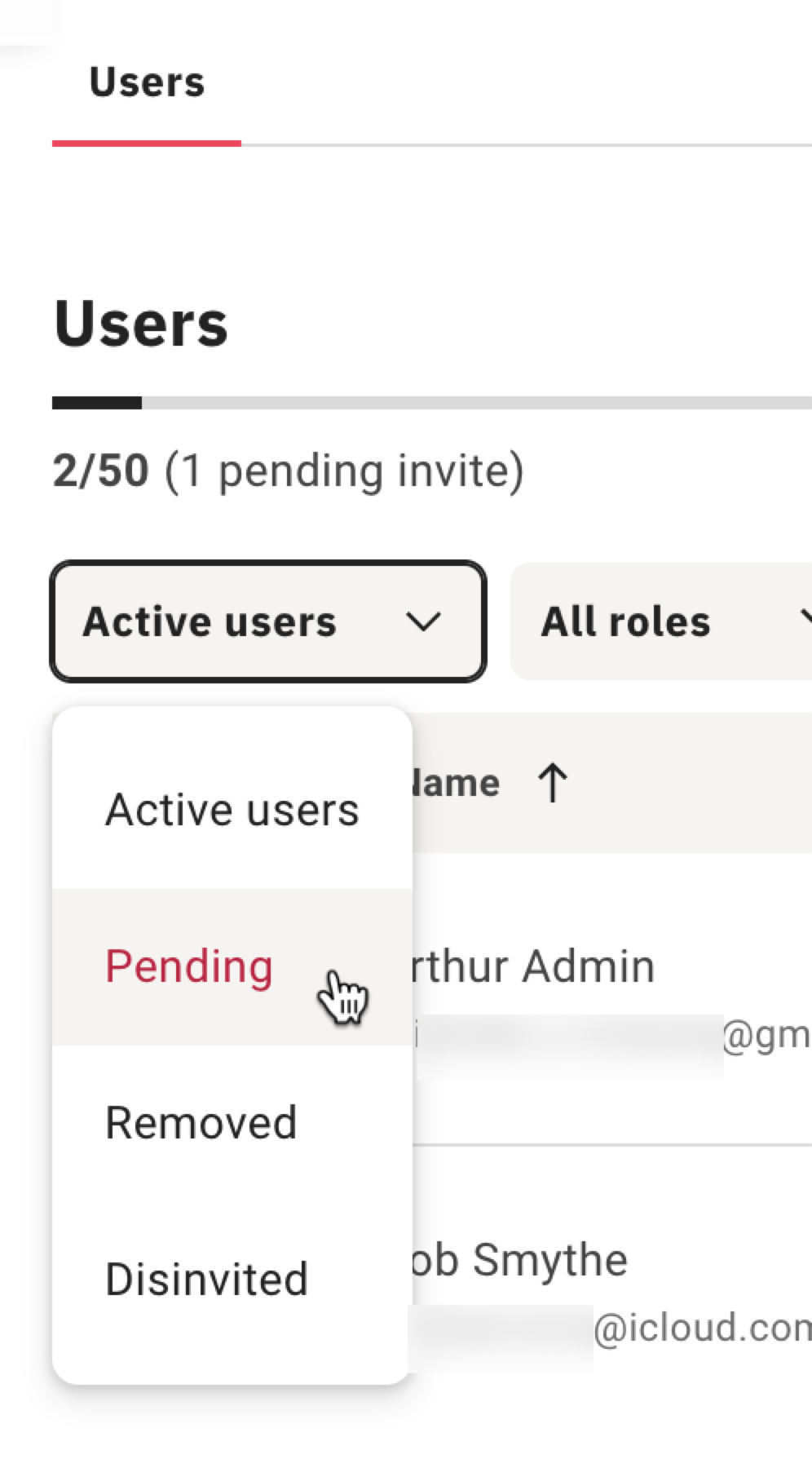 Invite a New Collaborator to Your Organization