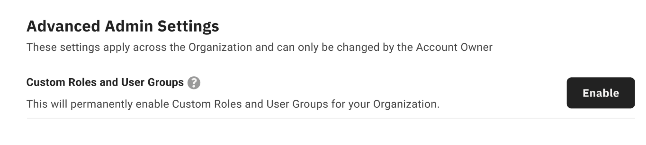 Configure Custom User Roles