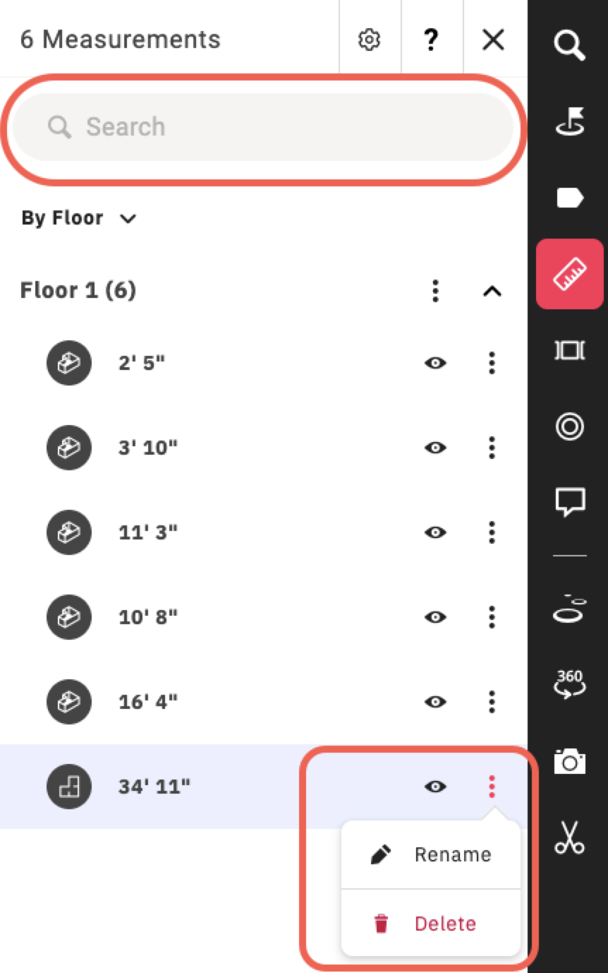 Take Measurements of Your Spaces
