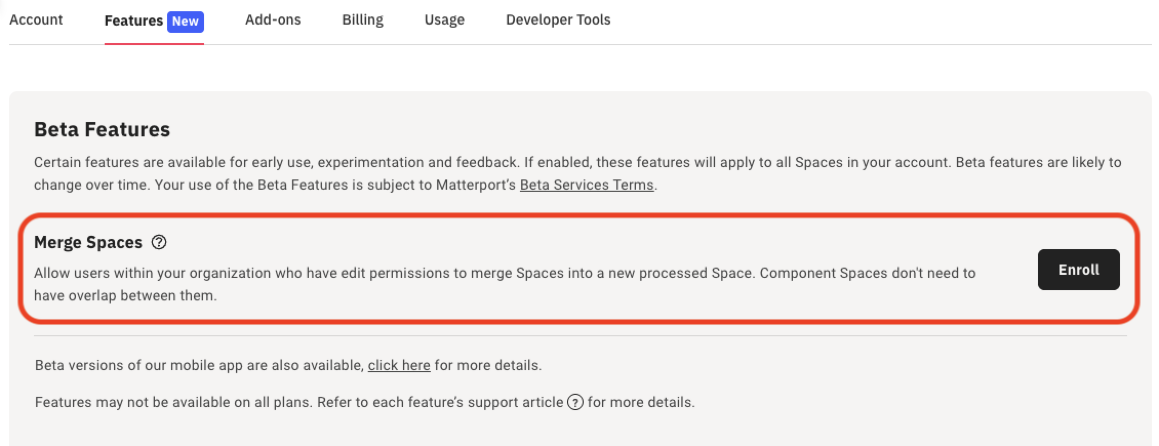 Merge Multiple Spaces Together (Beta)