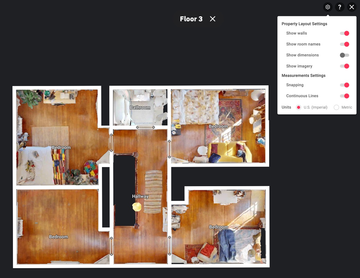 Share Property Layout with Showcase Viewers