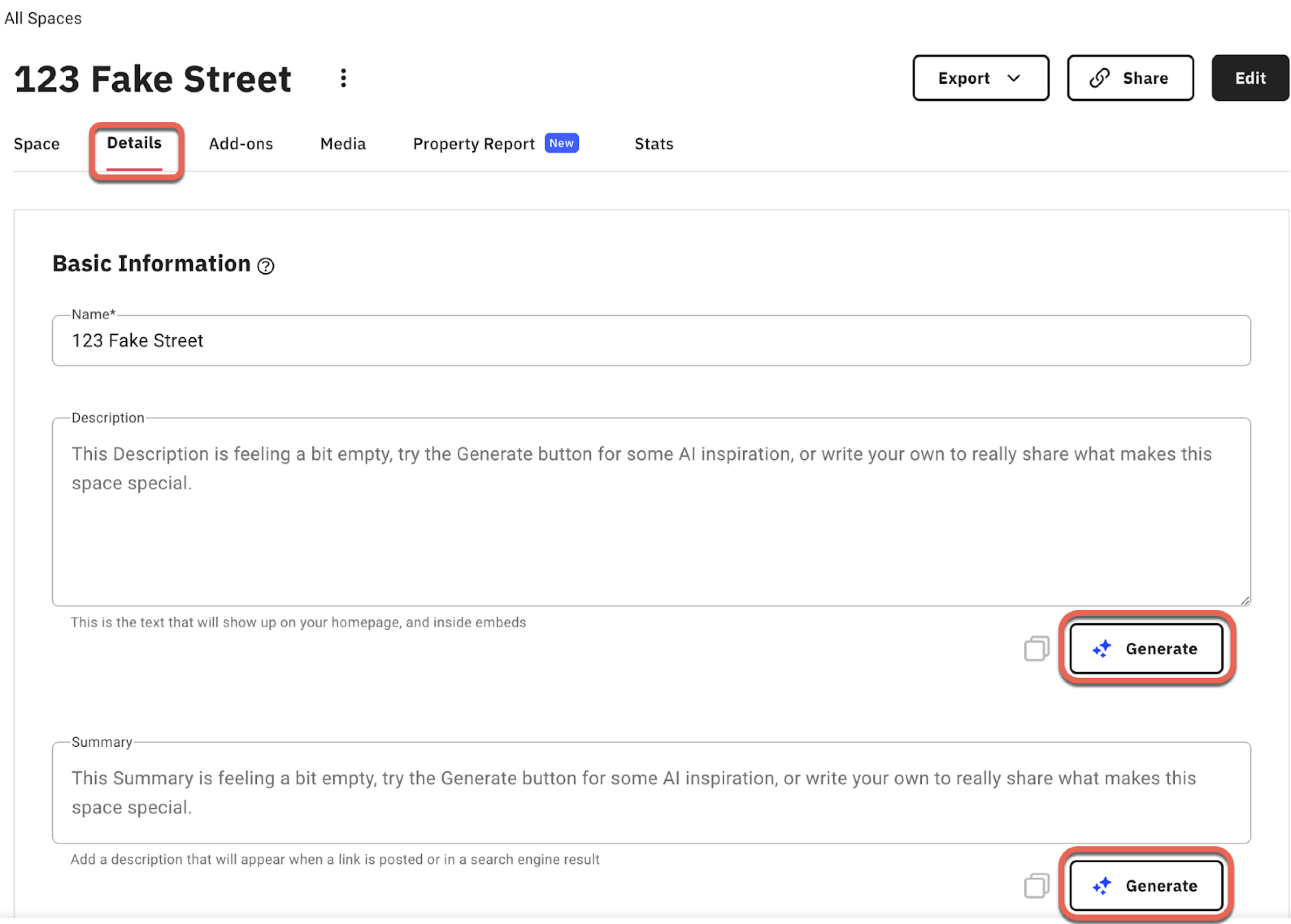 Automatically Generate Descriptions Of Your Space 2088