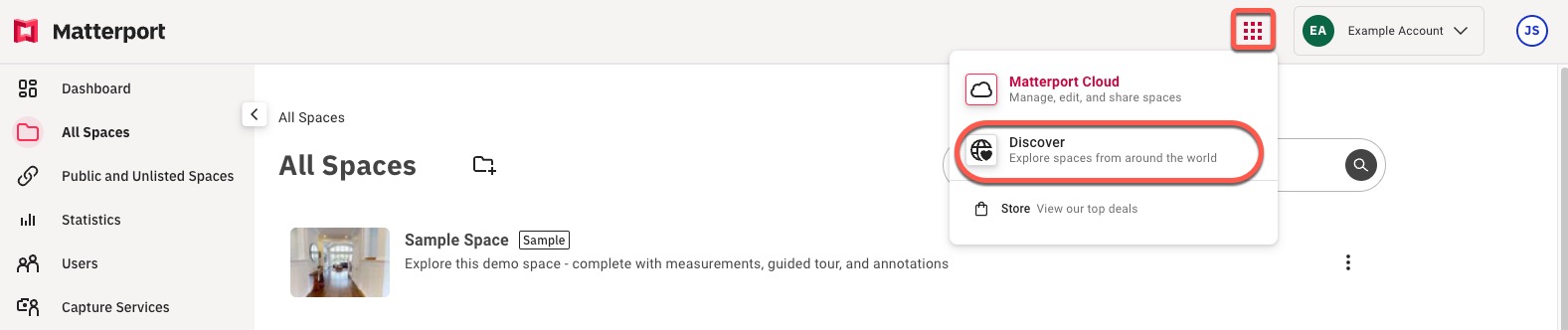 Matterport Discoverの概要