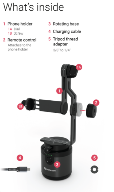 Matterport Axis™ Operating Instructions