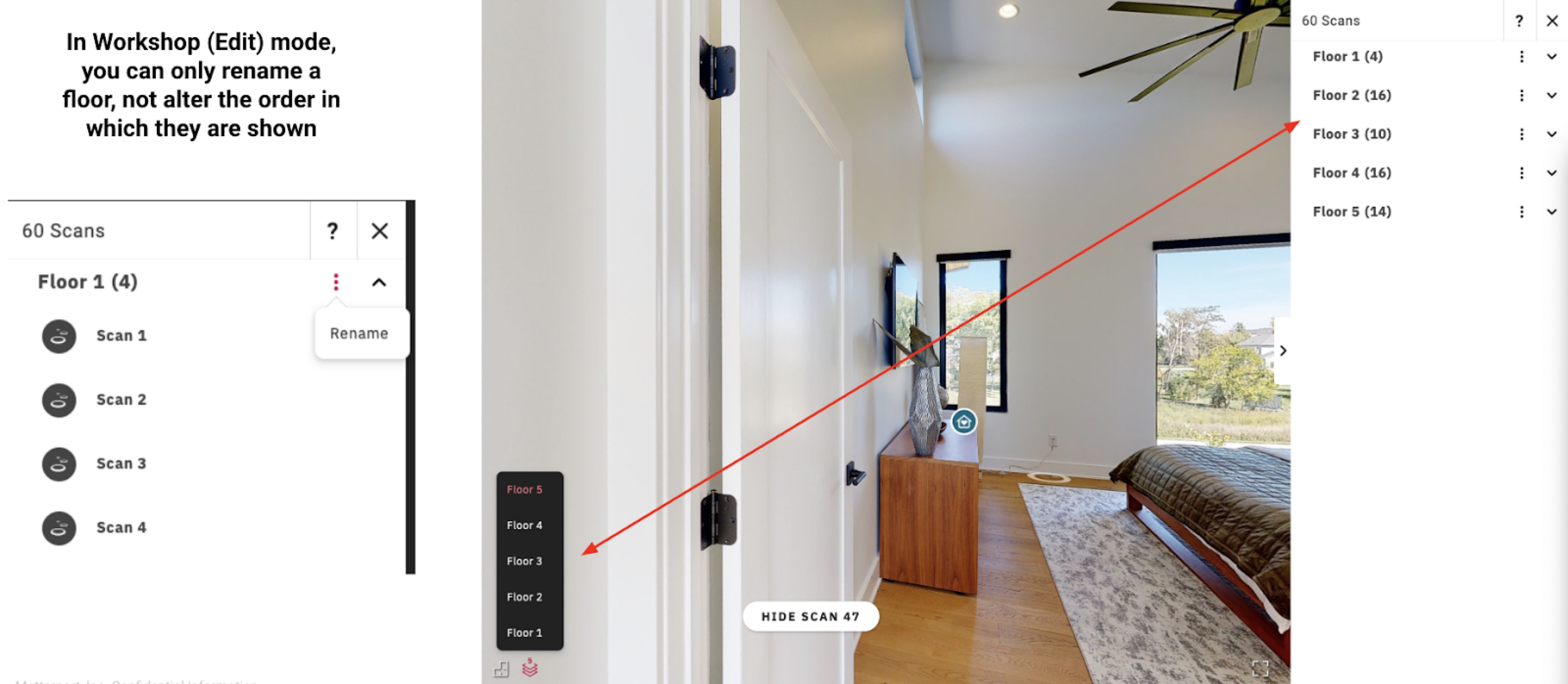 Floor Detection Controls