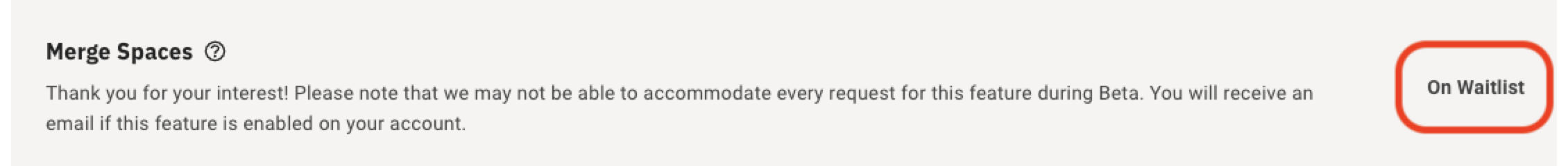 Merge Multiple Spaces Together (Beta)