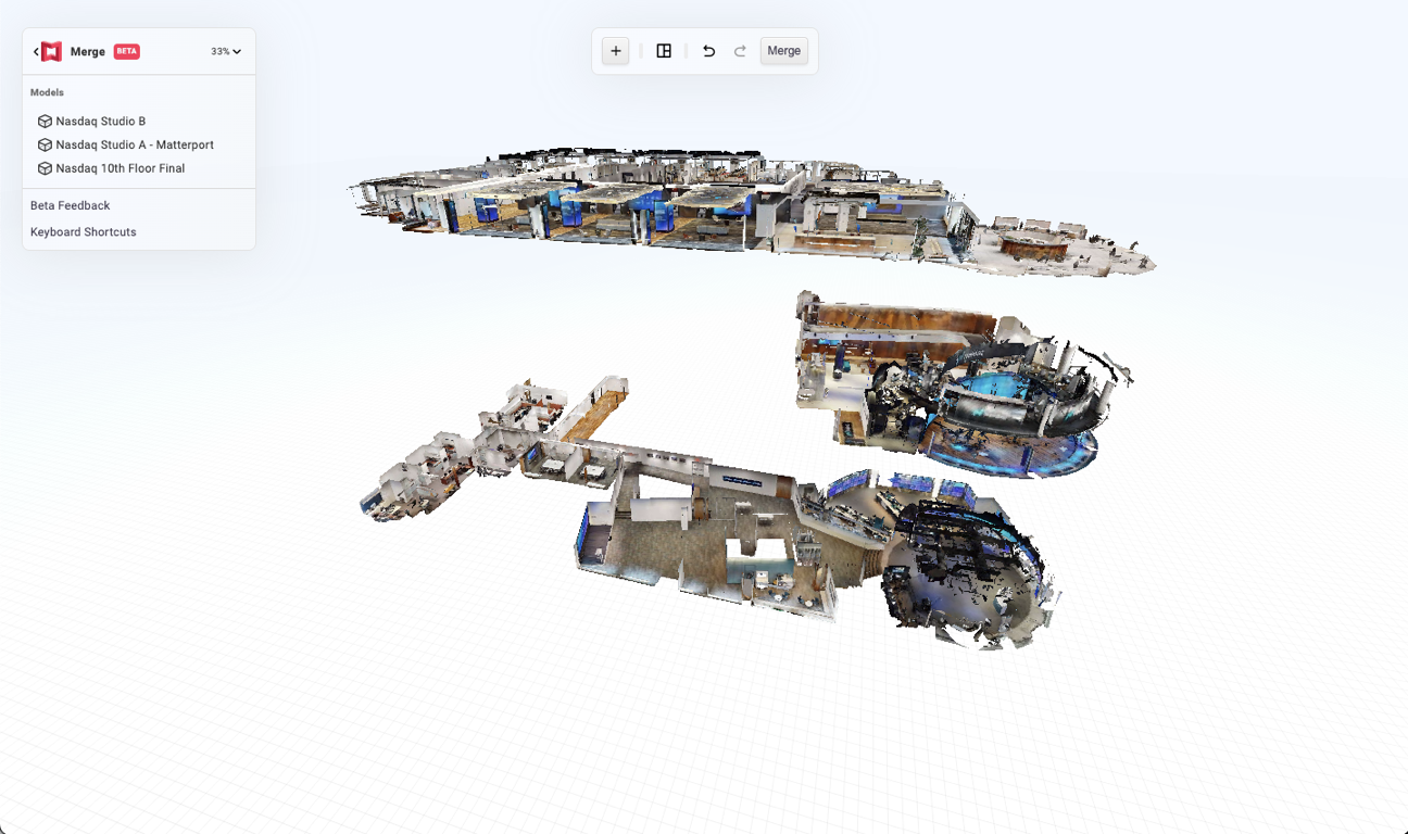 Merge Multiple Spaces Together (Beta)