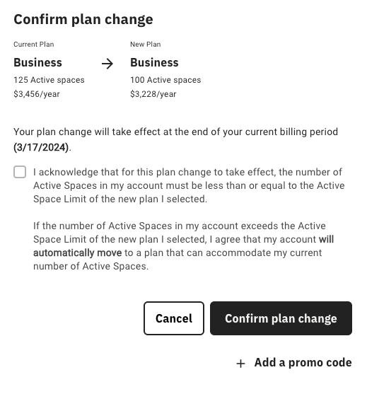 How to Downgrade Your Subscription