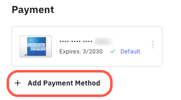 Payment Methods Supported Online
