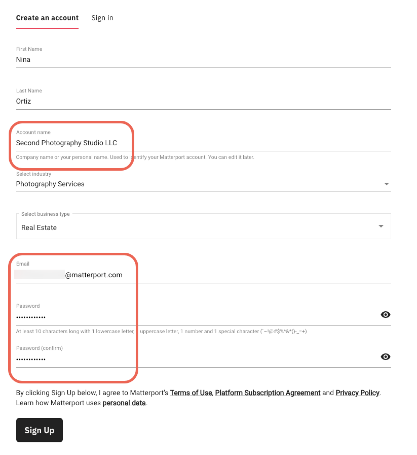 Create a New Account with the Same Email Address