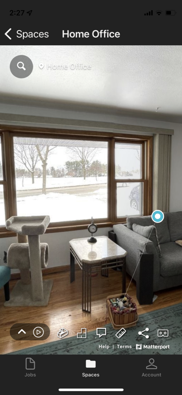 Matterportアプリでのモデルの復元、表示、編集