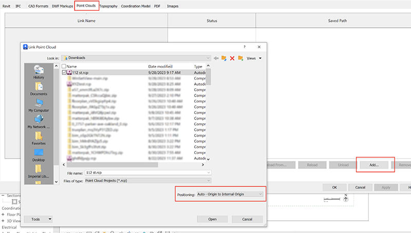 Using Matterport with Revit