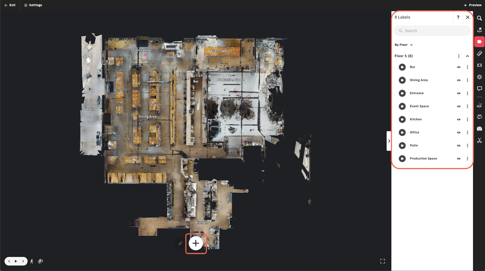 Add Labels to your Spaces