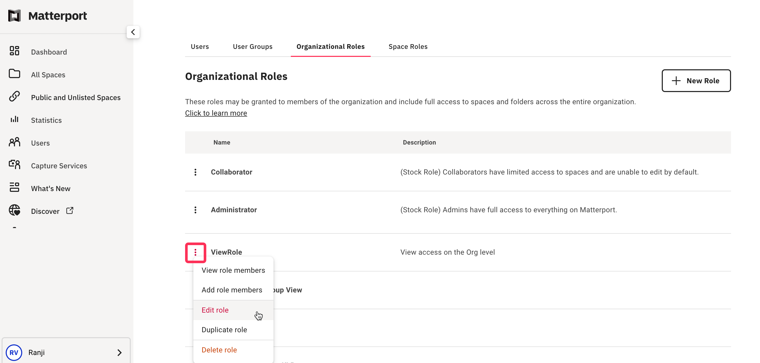 Configure Custom User Roles