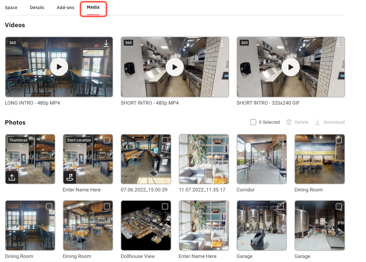 Download a 2D Snapshot/Photo