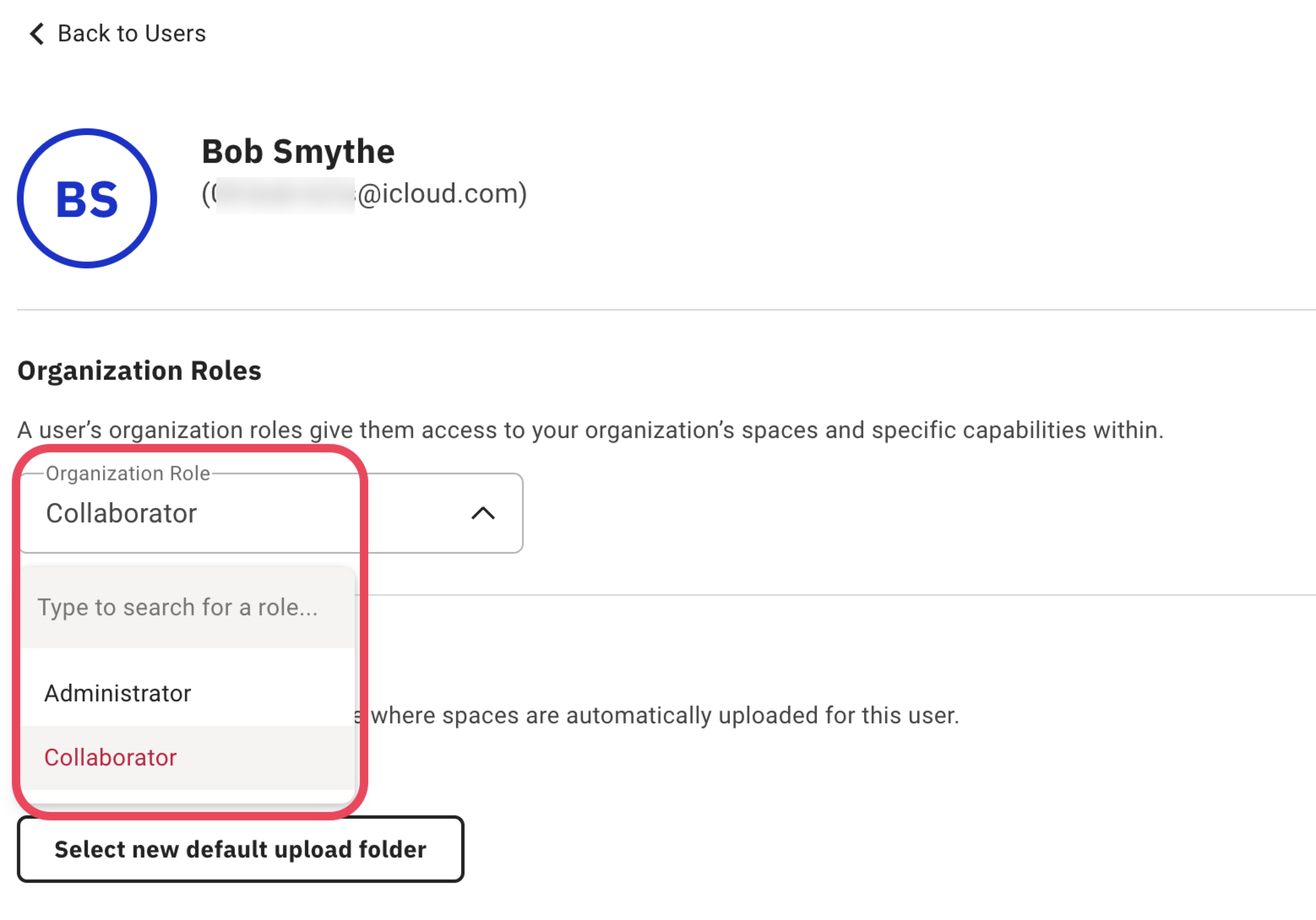 Designate User Roles