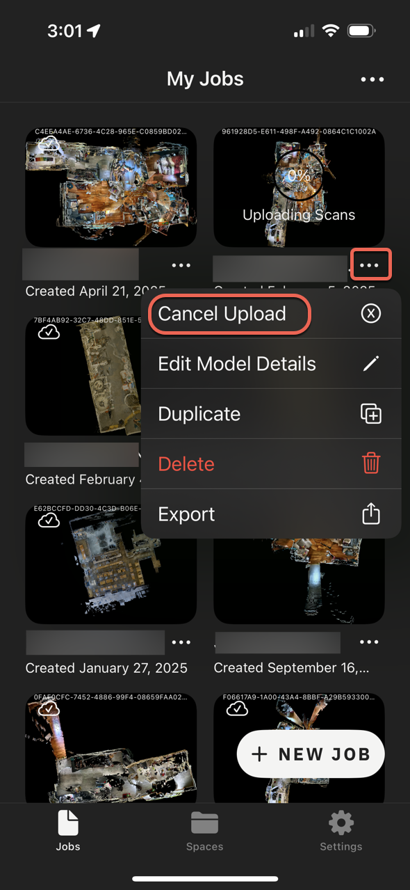 How to Upload Your Space